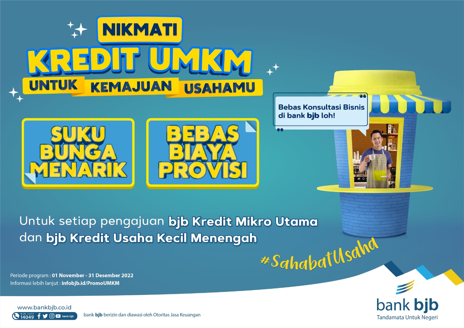 Ini Program Menarik Akhir Tahun Khusus UMKM, Bisa Dapat Pinjaman Bunga ...